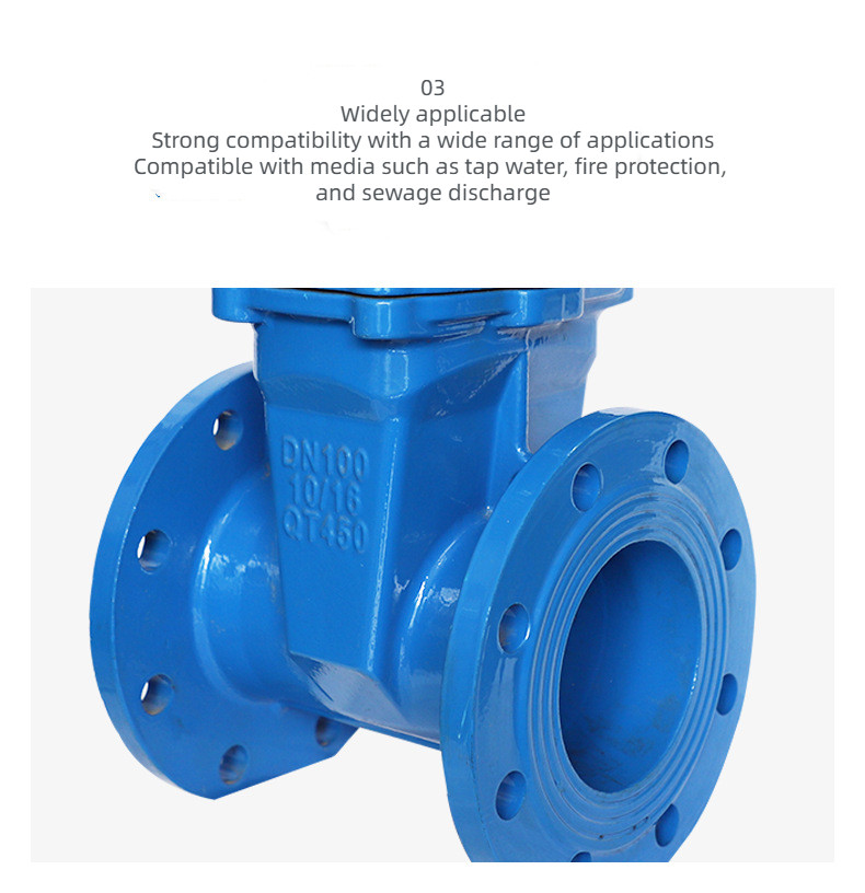 Buy Dark Stem Flange Gate Valve, Flange Manual Gate Valve, Two-way Two ...
