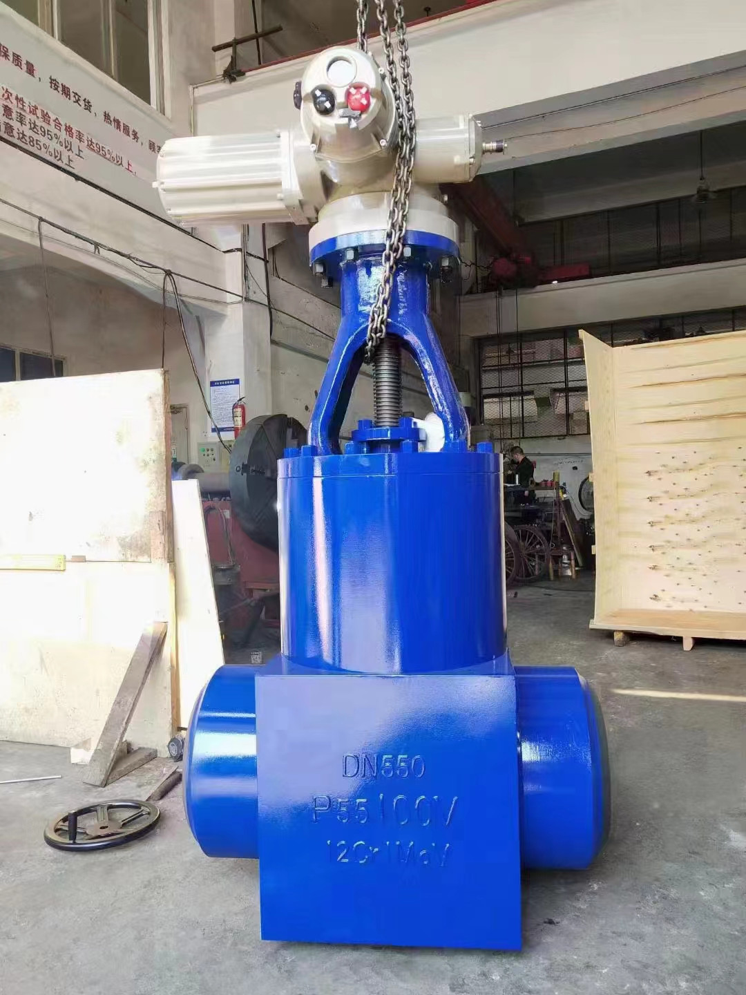Buy Dark Stem Flange Gate Valve, Flange Manual Gate Valve, Two-way Two ...