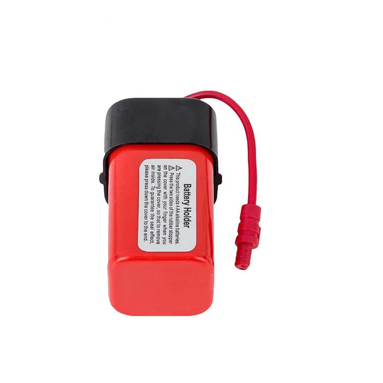 Buy Dc6v Waterproof Battery Holder Case Sensor Taps Battery Box ...