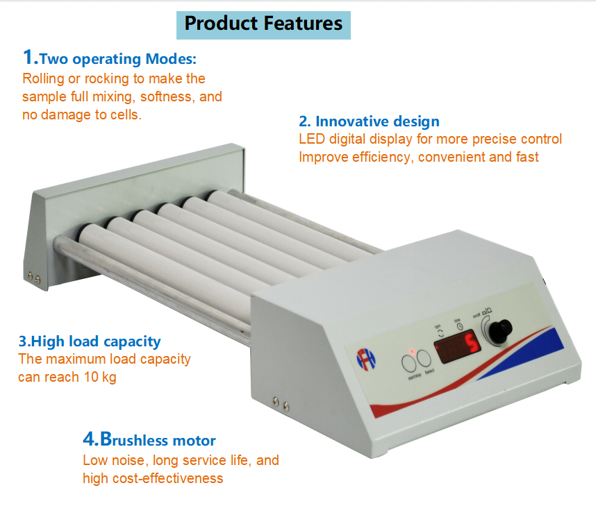 Buy Digital Roller Mixer Blood Sample Mixer With Ce Rohs Certificates ...