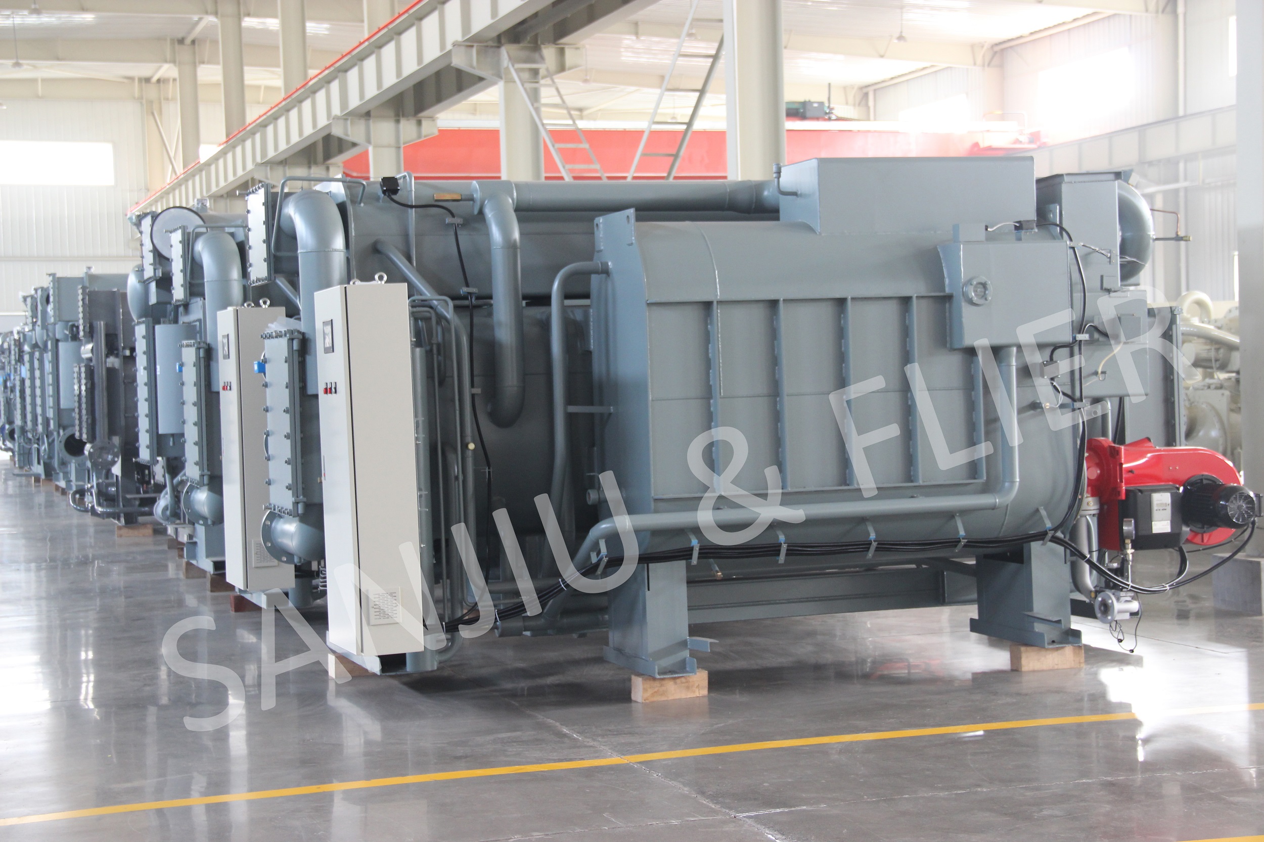 Buy Direct Fired Absorption Chiller from Wuxi Sanjiu Cooling Equipment ...