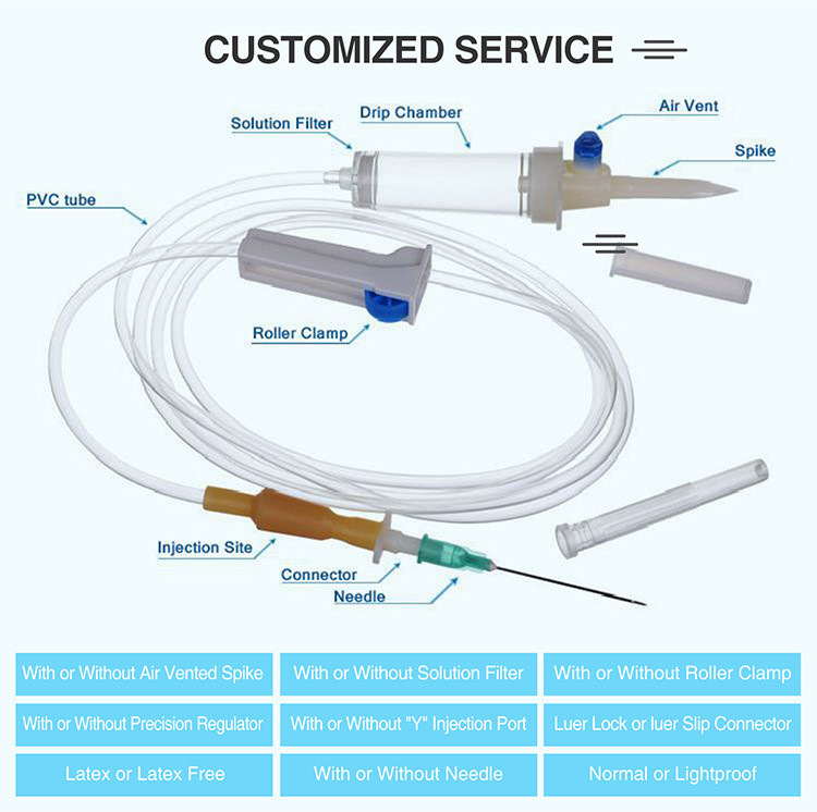 Buy Disposable Venous Transfusion Set With Needle6disposable Venous ...