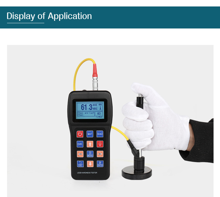 Buy Dr-1100 Digital Hardness Tester Machine Durometer Leeb Hardness ...