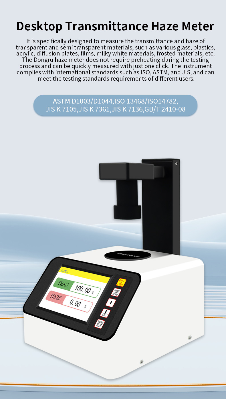 Buy Dr-w300 Digital Haze Test Meter from Guangzhou Dongru Electronic ...