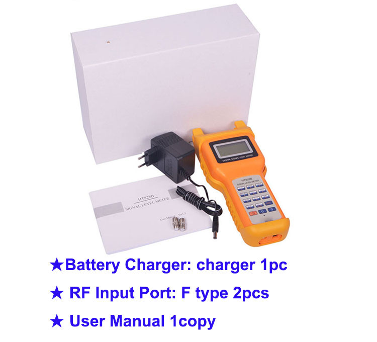 Buy Dual Frequency Level Measurement Catv Signal Level Meter Ht828b Rf ...