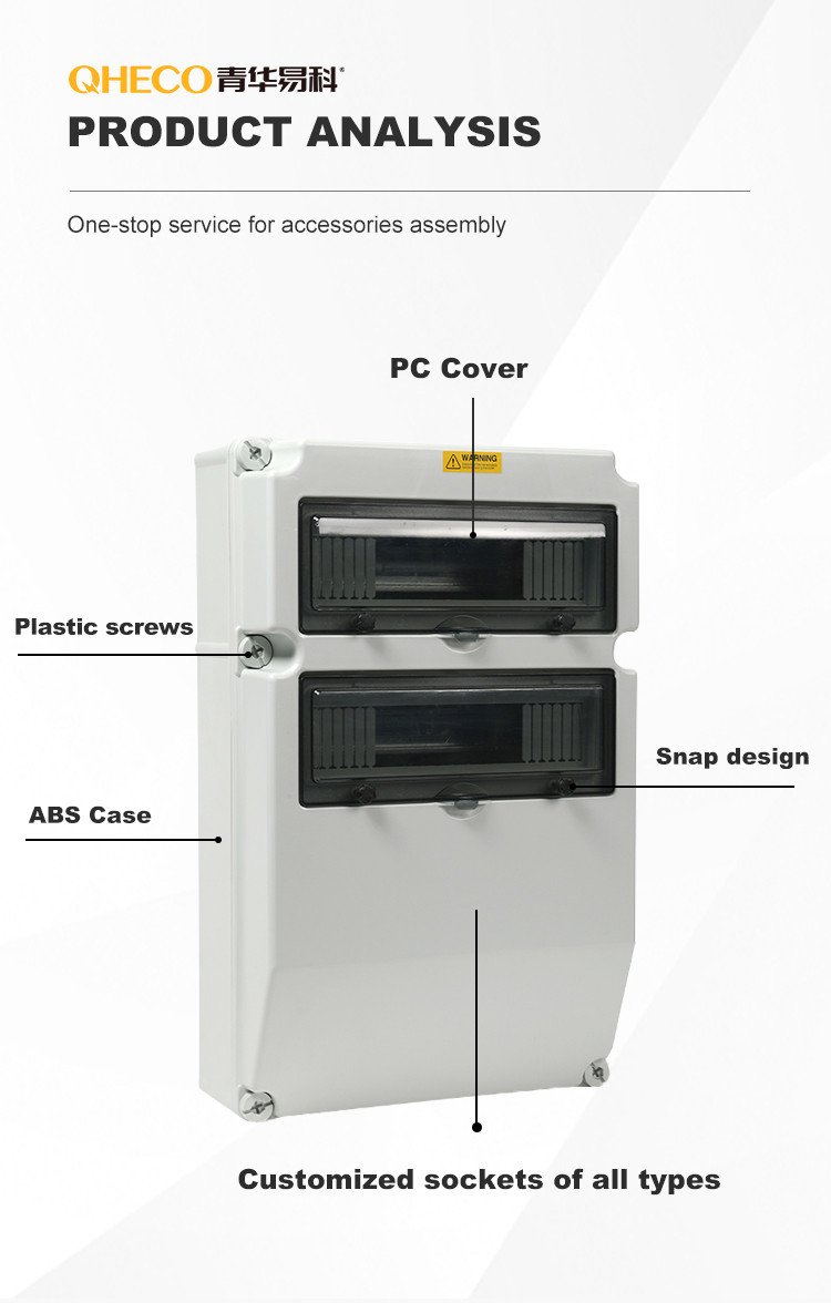 Buy Electric Motor Control Box Waterproof Distribution Socket Box from ...