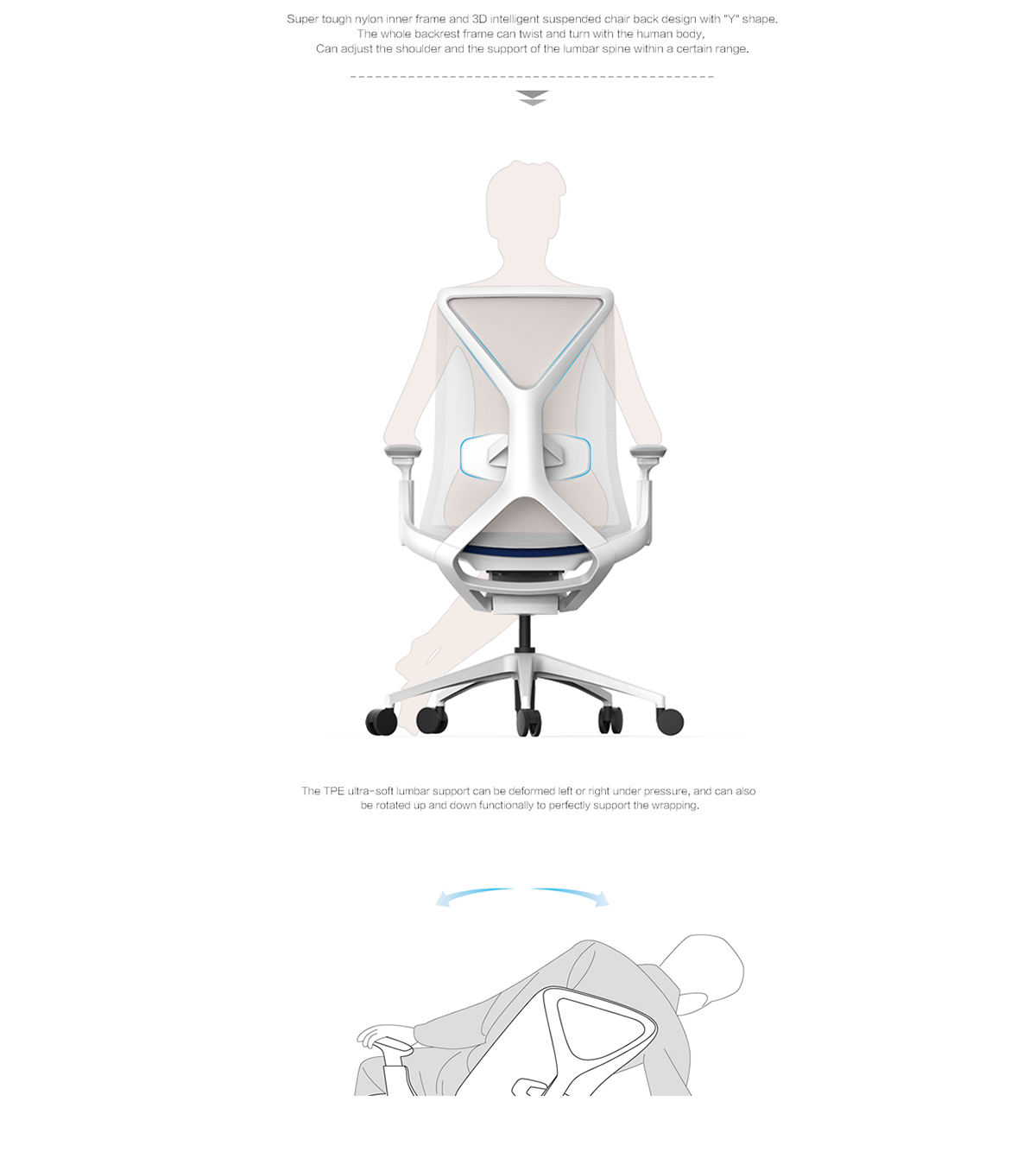 Buy Enova Luxury Mid-back Swivel Office Chairs Executive Customized ...