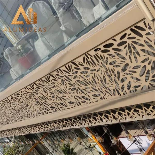 Buy Exterior Metal Solid Aluminum Panel Cladding Design Panels Perforation Aluminium Cladding ...