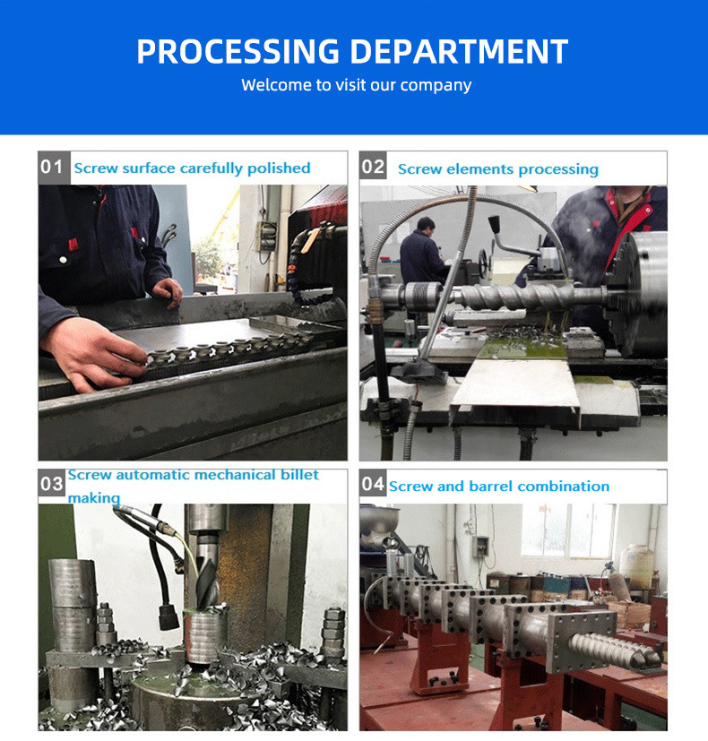 Buy Extruder Part Twin Screw Compounding Extruder Screw Element In ...