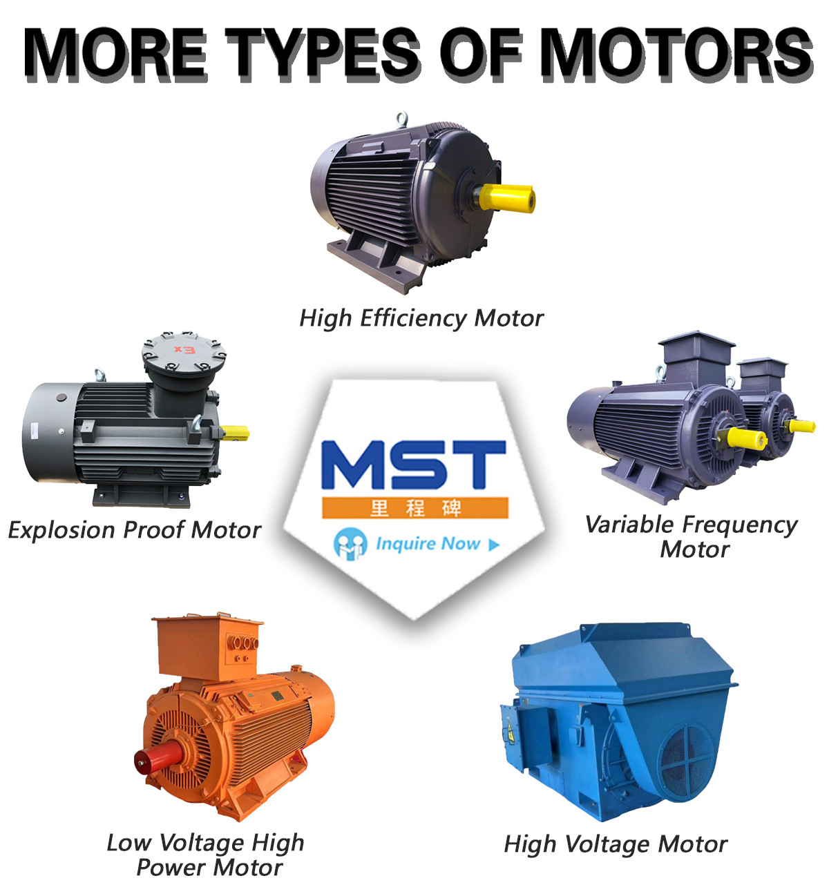 Buy Factory Abb Induction Motor 6.6kv 11kv High Voltage Ev Electric ...