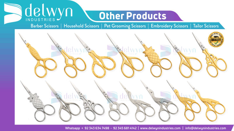 Buy Fancy Mini Scissor For Household, Handicraft, Embroidery, Threading ...