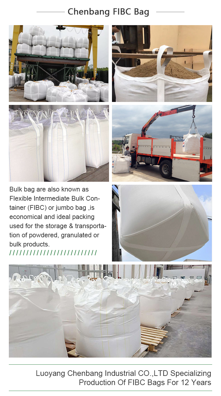Buy Fibc China Manufacturer Big Bag 1 Ton Flecon Bag Bulk Feed Bags ...