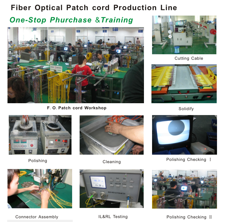 Buy Fiber Optic Patch Cord Production Line Fiber Optic Equipment/patch ...