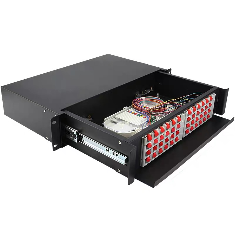 Buy Fiber Optic Patch Panel 4-port Desktop Optical Fiber Fusion Splice ...