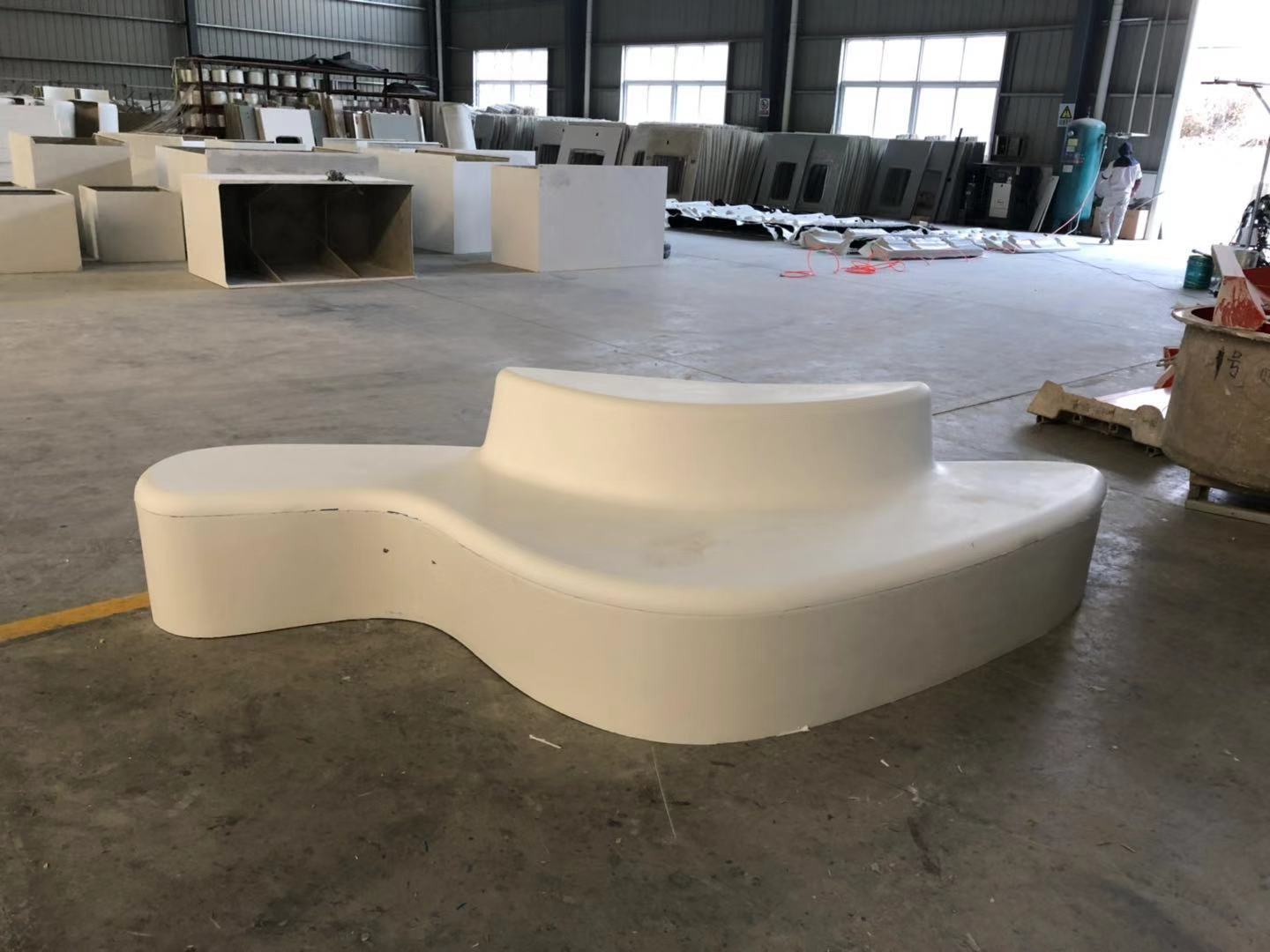 Buy Fiberglass Bench Frp Seats Outdoor Indoor Customizeds Chair from HR ...