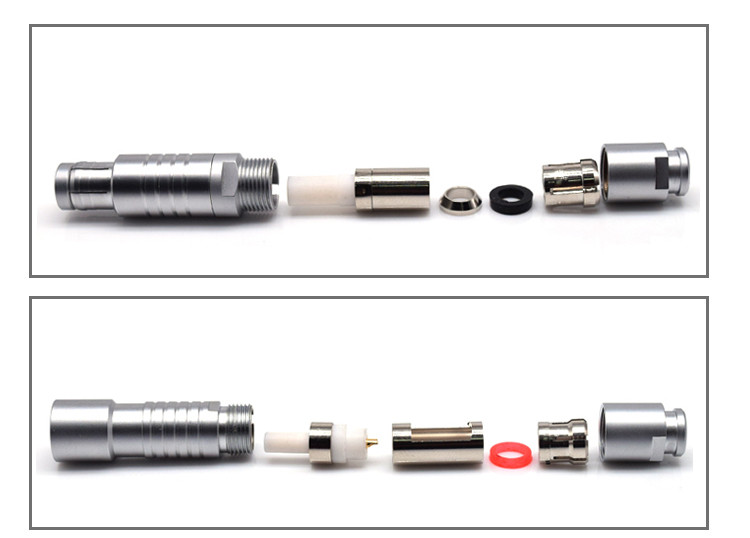 Buy Fischer Connector 1f 1 Pin Male Female Plug And Free Socket Coaxial ...