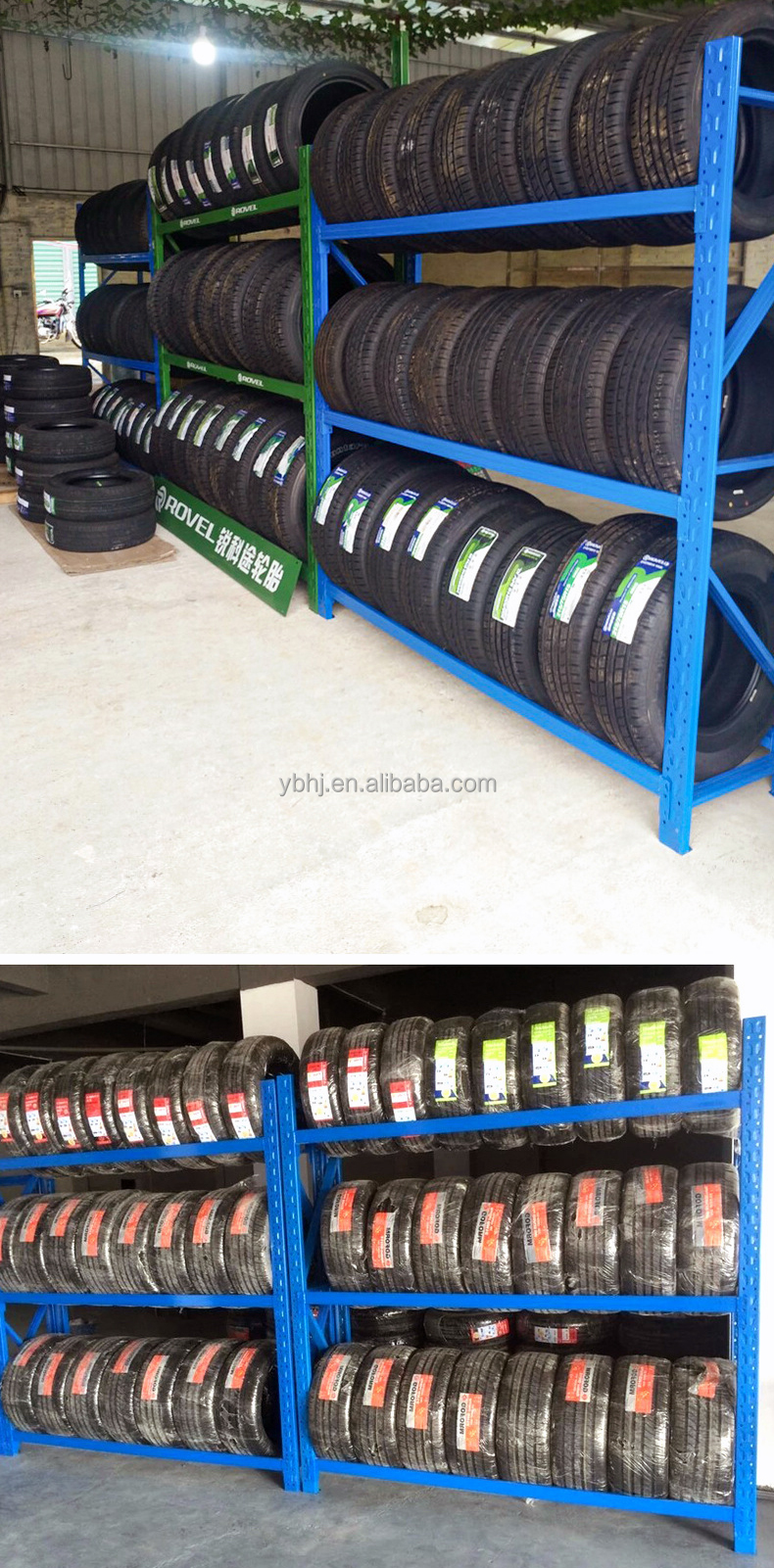 Buy Folding Rack Forklift Pallet Tire Racking System from Guangxi ...