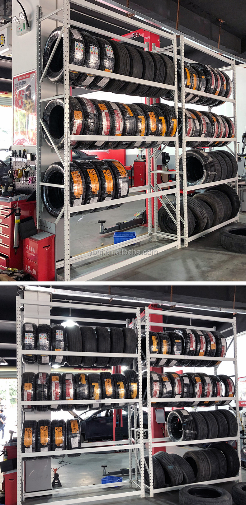 Buy Folding Rack Forklift Pallet Tire Racking System from Guangxi ...