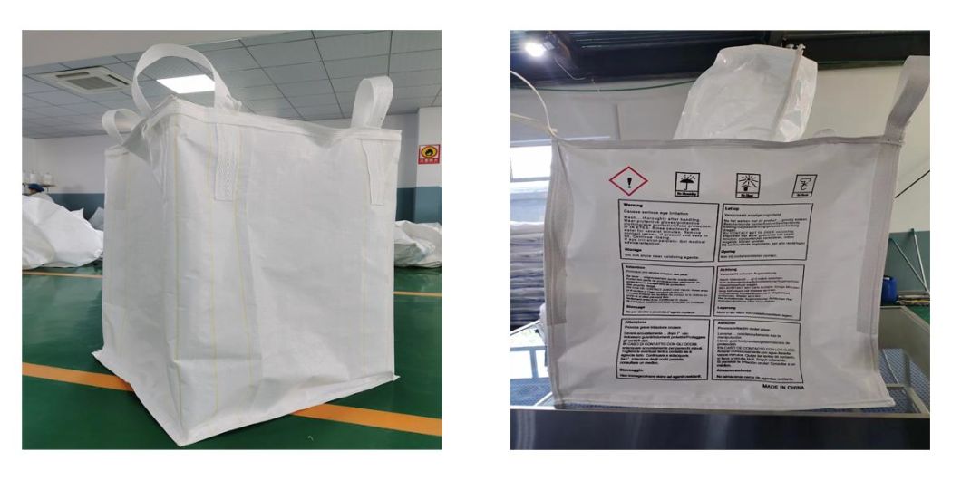 Buy Food Grade Big Bag Certification Jumbo Fibc Ton Bag 4 Loops from ...