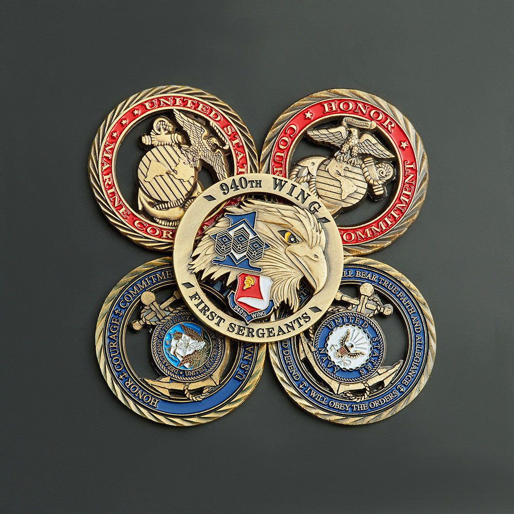 Buy Free Design Custom Metal Craft Soft Enamel 2d 3d Gold Military ...