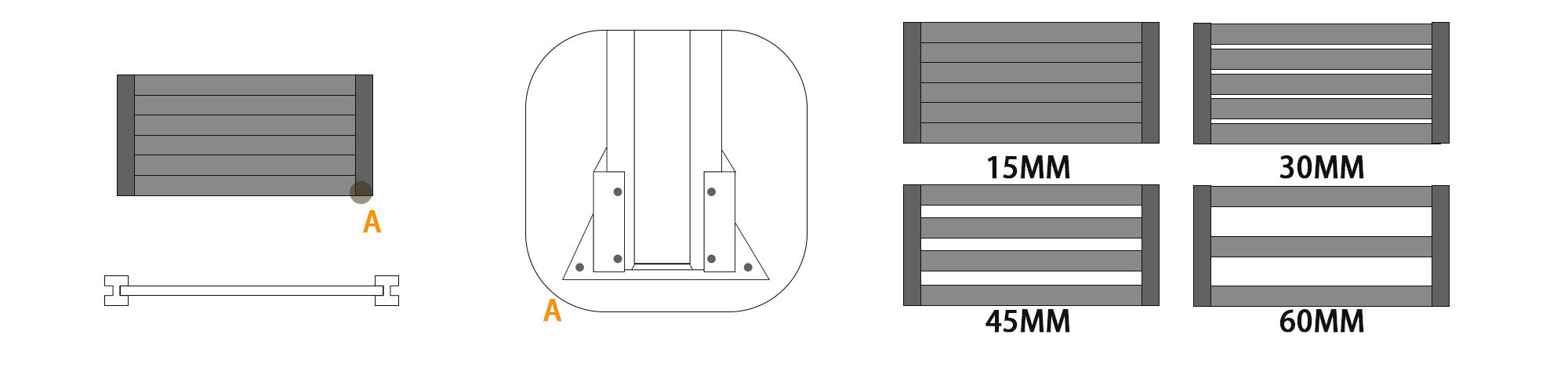 Buy Free Splinter Outdoor Privacy Screens Fencing Trellis Cracking ...