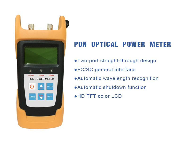 Buy Ftth Mcahine Power Meter Optic Fiber Cable Onu Test Equipment Pon ...