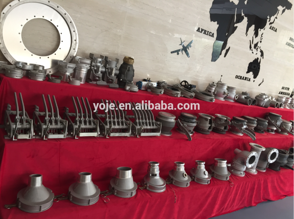 Buy Fuel Tanker Aluminum 4" Api Unloader Valve Dust Cap from Yongjia ...