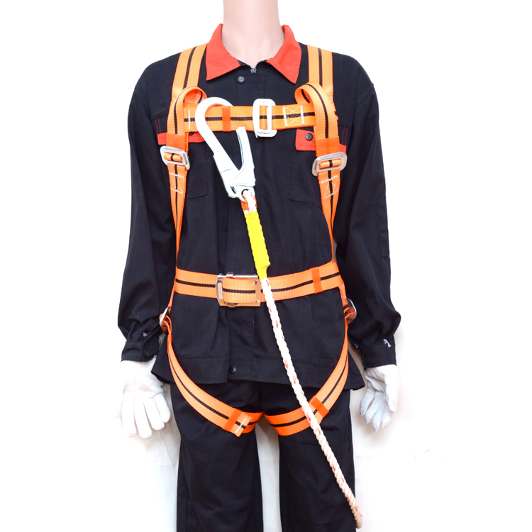 Buy Full Body Lineman Safety Harness Belt For Construction Workers from ...
