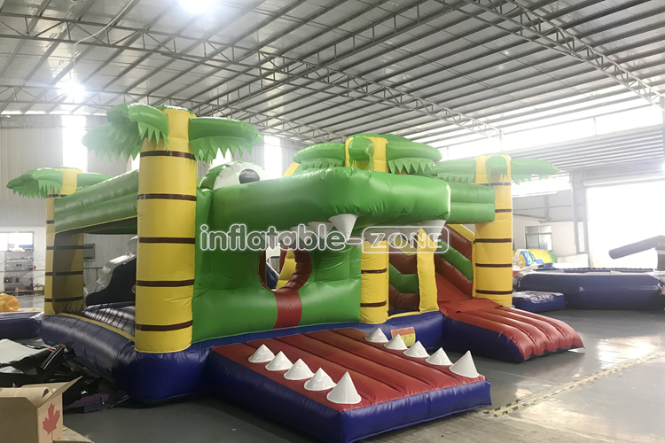 Buy Giant Commercial Jungle Inflatable Castle/crocodile Inflatable ...
