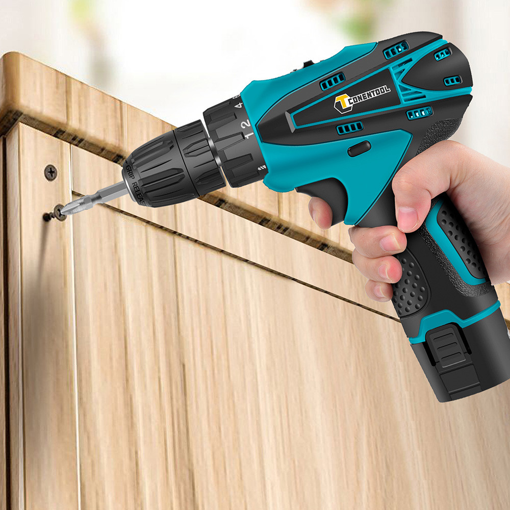 Buy Good Quality 12v Model Hammer Drill Set Lithium Battery Heavy Duty ...