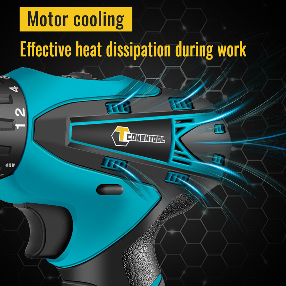 Buy Good Quality 12v Model Hammer Drill Set Lithium Battery Heavy Duty ...