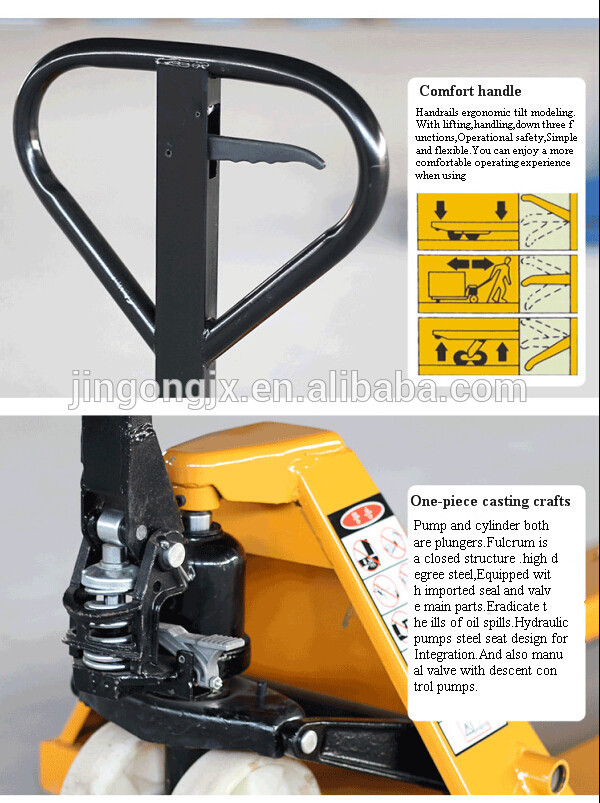 Buy Hand Pallet Truck Manual Pallet Jack Jigger from Hebei Jingong ...
