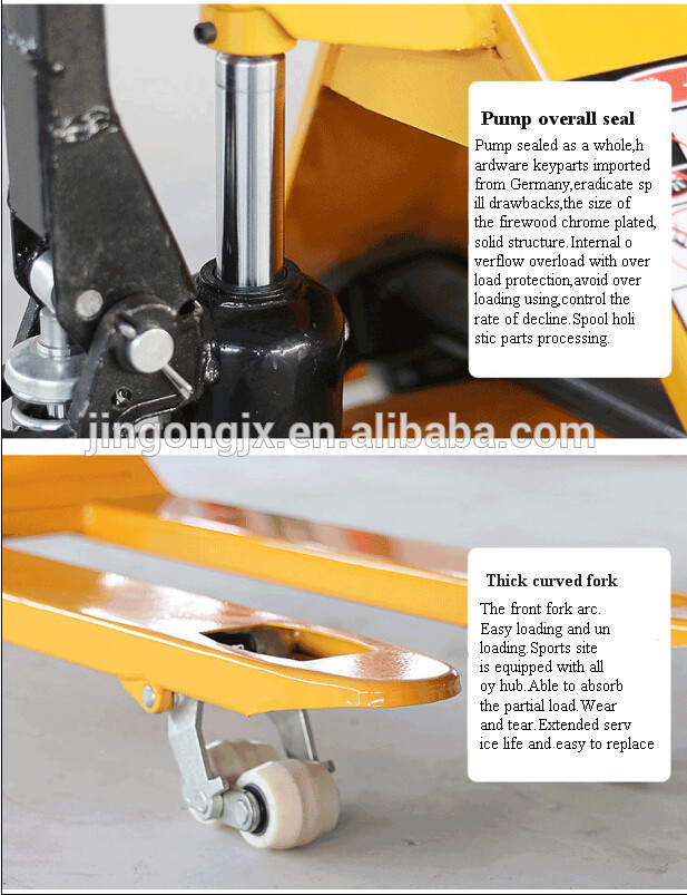Buy Hand Pallet Truck Manual Pallet Jack Jigger from Hebei Jingong ...