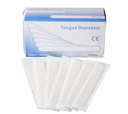 Buy Hd517 Medical Tongue Depressor Bamboo Tongue Depressor from Anji ...