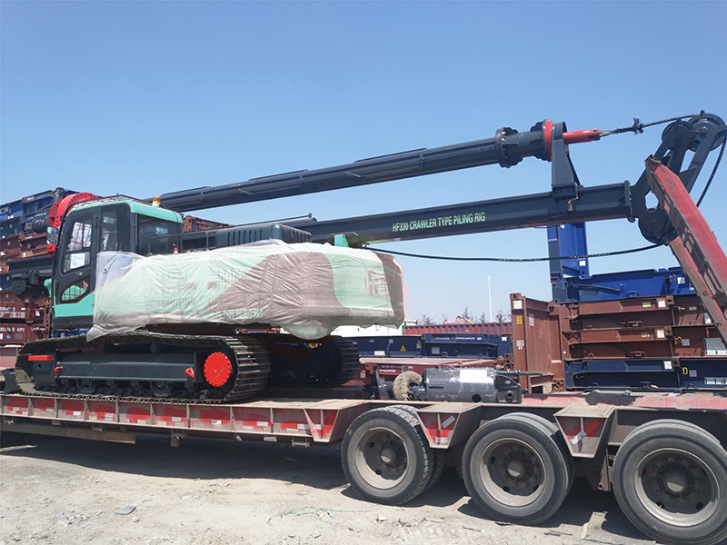 Buy Hf320 Rotary Drive Hydraulic Hammer Piling Rig Small Pile Driver ...