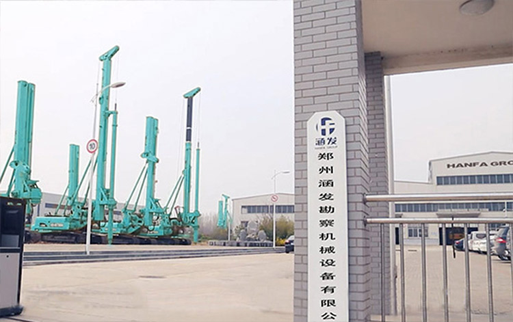 Buy Hf320 Rotary Drive Hydraulic Hammer Piling Rig Small Pile Driver ...