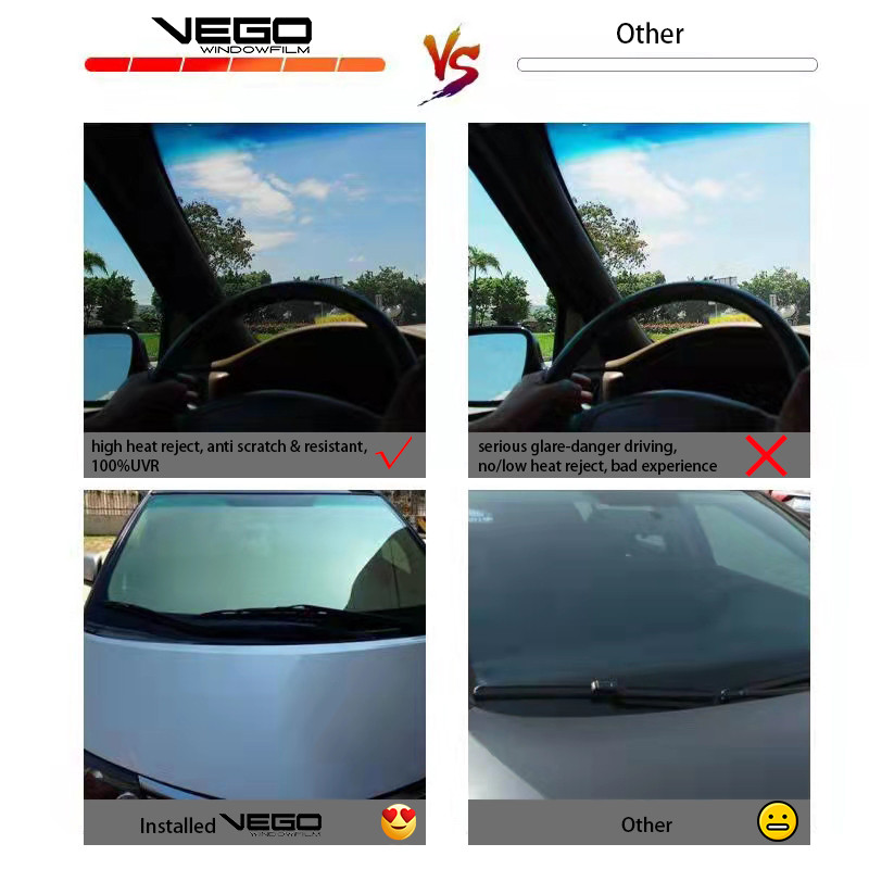 Buy High Heat Rejection Sputtering Nano Ceramic Tint Car 4k Clear ...
