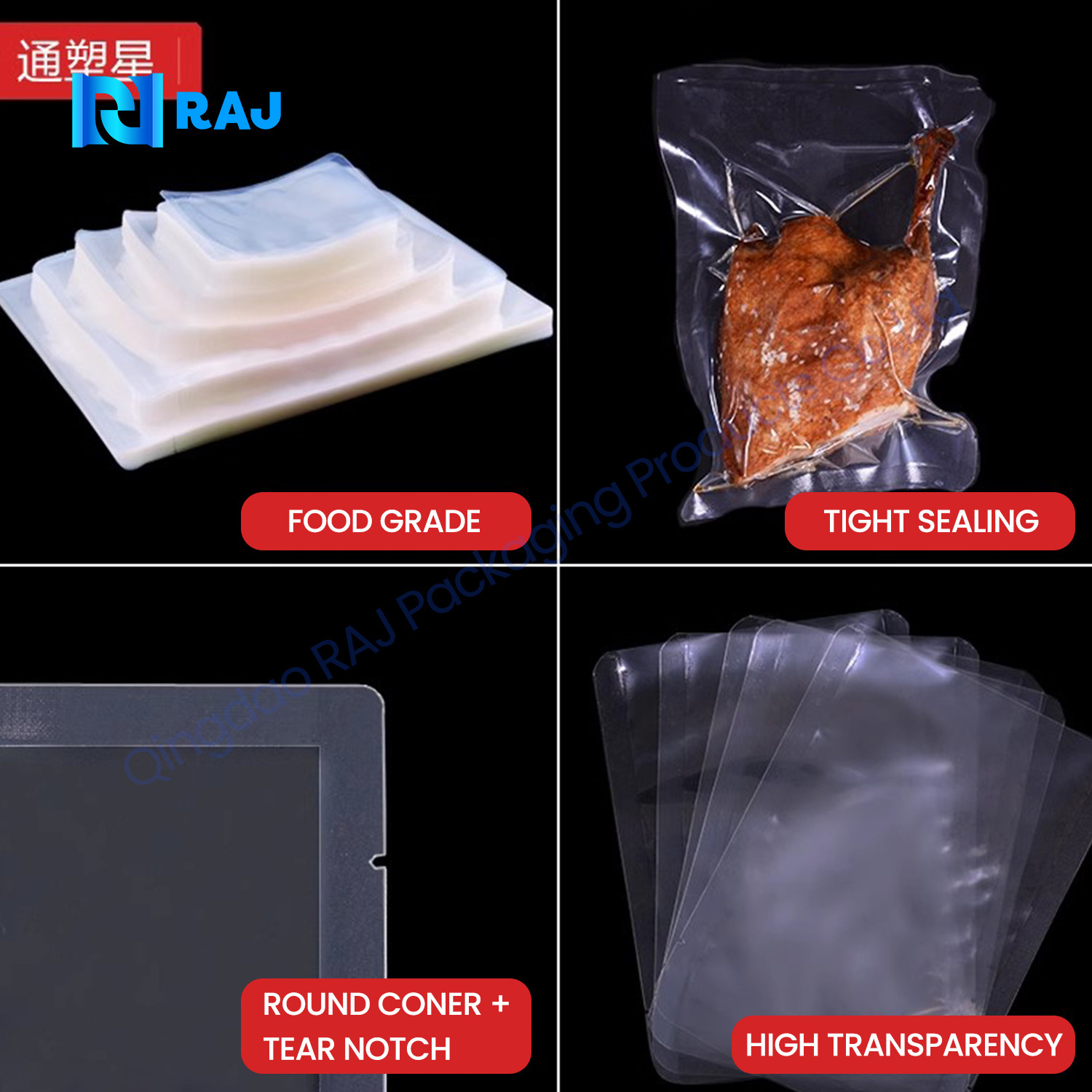 Buy High-temperature Retort Pouch/boiling Bag Plastic Food Packing ...