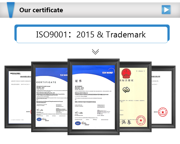 Buy High Tensile Precast Concrete Lifting Anchor Double Head Anchor For ...