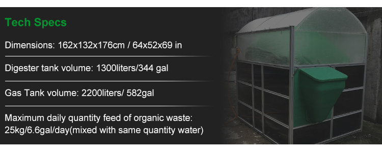 Buy Home Biogas Digester Decomposing Food Waste Into Biogas And ...