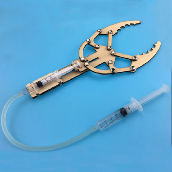 Buy Homemade Hydraulic Pneumatic Manipulator Model Diy Children's Toy ...