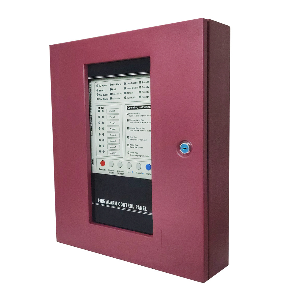 Buy Hot Sell 4 Zones Fire Alarm Control Panel Conventional Fire Alarm ...