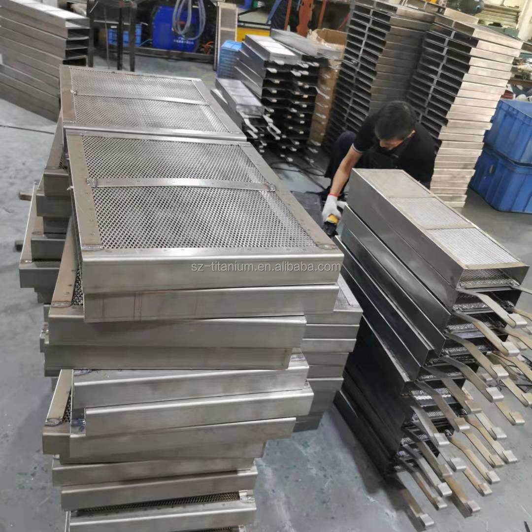 Buy Hot Selling Titanium Anode Cathode Basket For Cathodic Protection ...