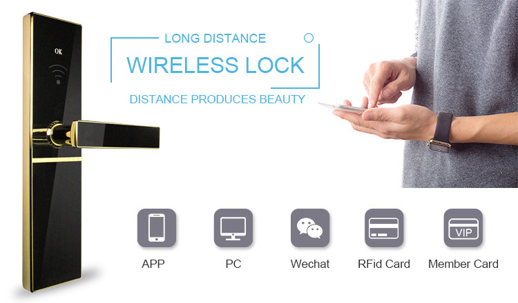 Buy Hotel Card Key Lock System With Encoder And Rf Card from Bonwin ...