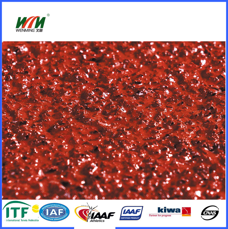 Buy Iaaf Approved Spray-coat Rubber Running Track Paint Epdm Granules ...