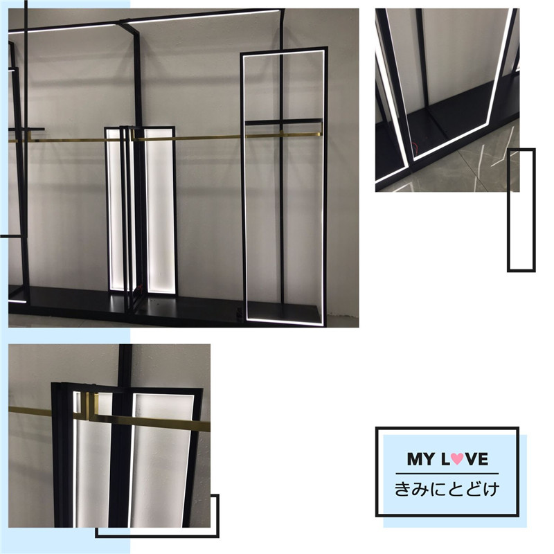 Buy Ideas Clothing Display Mall Clothing Kiosk Hanging Merchandise ...