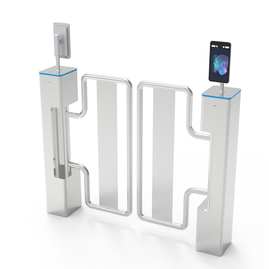 Buy Infrared Sensor Supermarket Swing Barrier Gate Radar Automatic Open ...