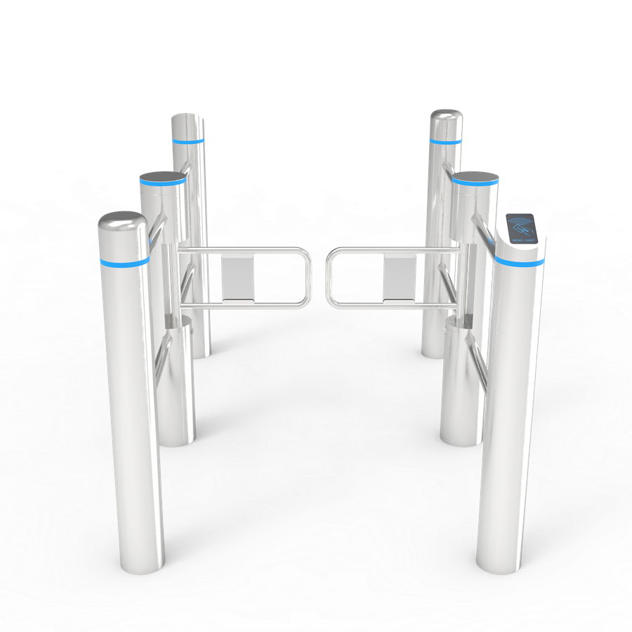 Buy Infrared Sensor Supermarket Swing Barrier Gate Radar Automatic Open ...