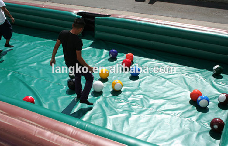 Buy Interactive Games Human Inflatable Billiard Snooker Football Soccer ...