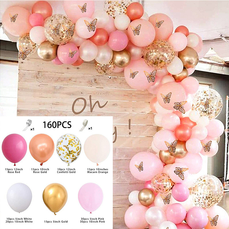 Buy Jinmai Color Diy Balloons Set Wedding Balloons Party Happy Birthday ...